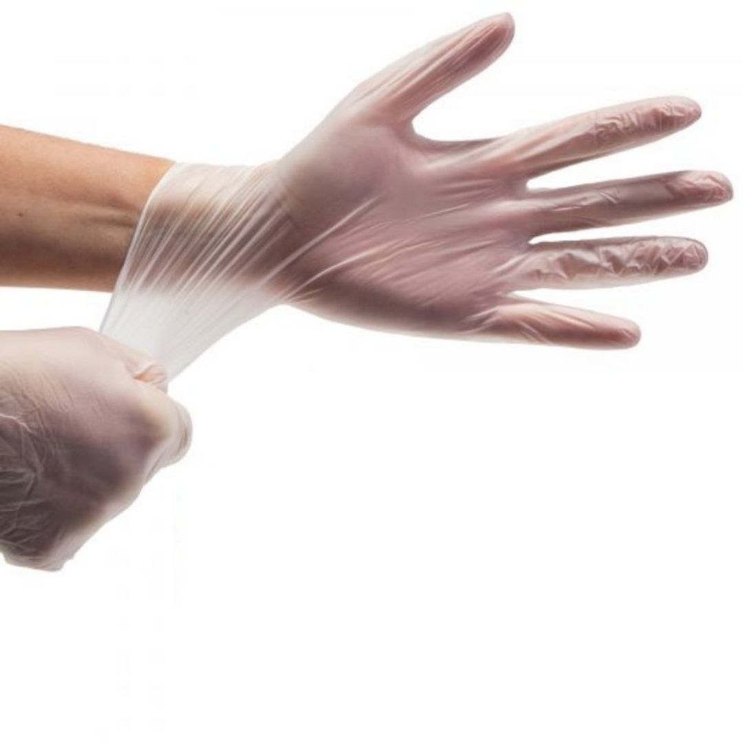 ΓΑΝΤΙΑ ΒΙΝΥΛΙΟΥ ΔΙΑΦΑΝΑ XLARGE (100τμχ) ΧΟΝΔΡΙΚΗ – KLEOS MEDICAL