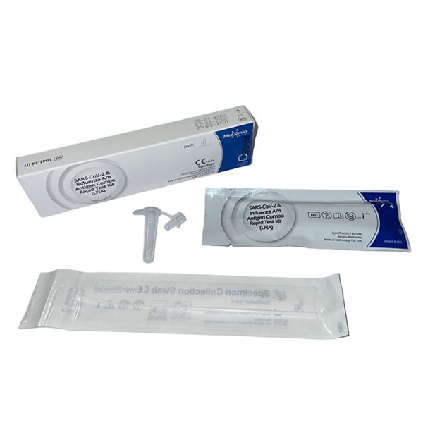 Medomics Combo SARS Cov-2 & Influenza A/B – KLEOS MEDICAL